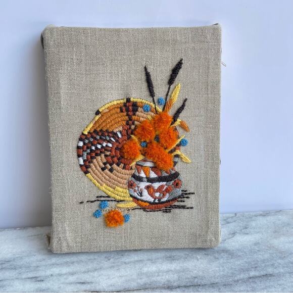Vintage | Art | Vintage 3d Texture Indian Native American Fiber Art ...